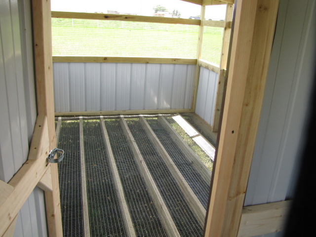 Quail House with Flight Pen