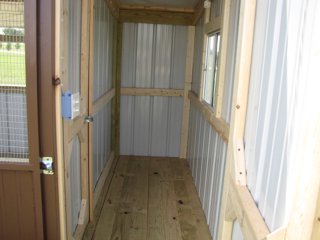 Quail House with Flight Pen